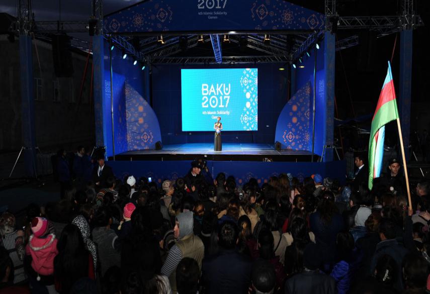 “Bakı-2017”nin möhtəşəm su festivalı Qax sakinlərinə yüksək əhval ...